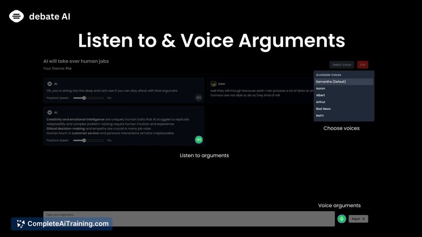 debate AI