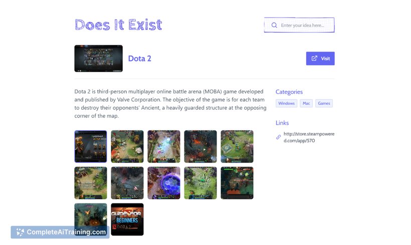 Does It Exist
