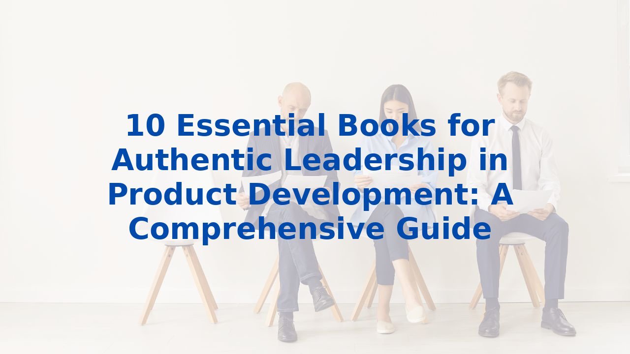 10 Essential Books for Authentic Leadership in Product Development: A ...