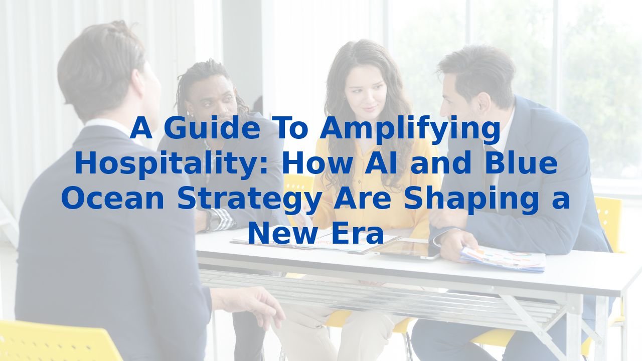 A Guide To Amplifying Hospitality: How AI and Blue Ocean Strategy Are ...
