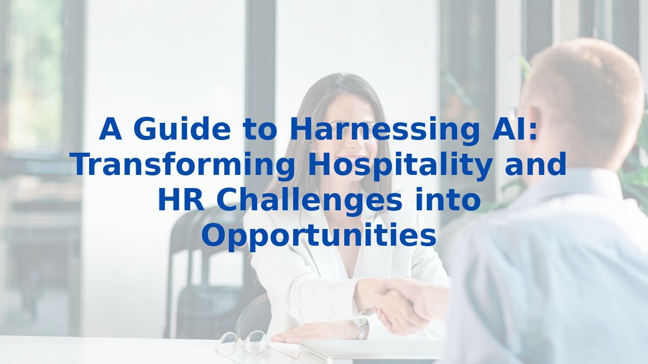 A Guide to Harnessing AI: Transforming Hospitality and HR Challenges ...