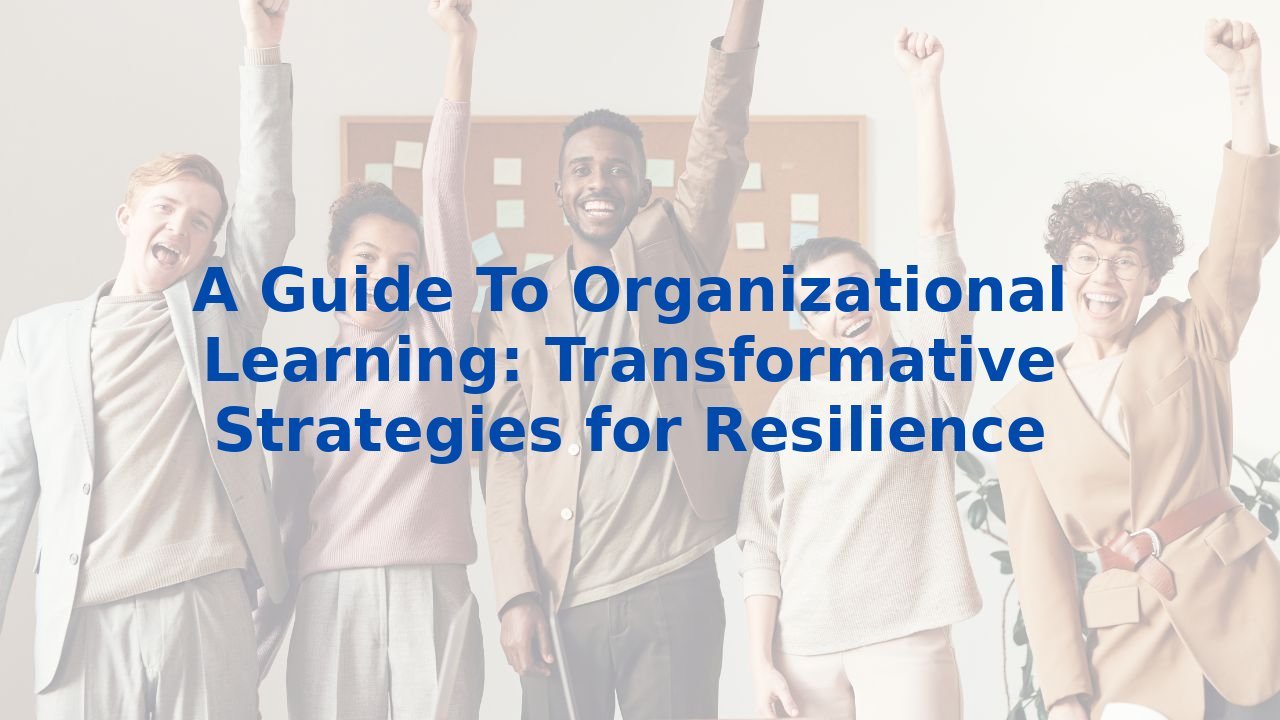 A Guide To Organizational Learning: Transformative Strategies for ...