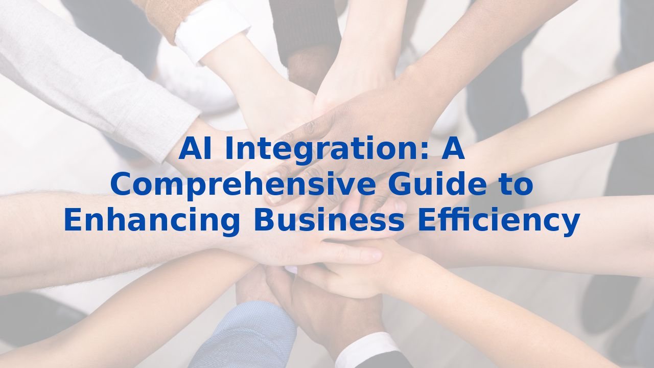 AI Integration: A Comprehensive Guide to Enhancing Business Efficiency