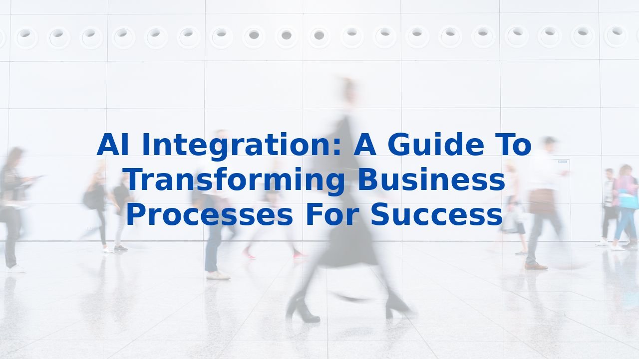 AI Integration: A Guide To Transforming Business Processes For Success