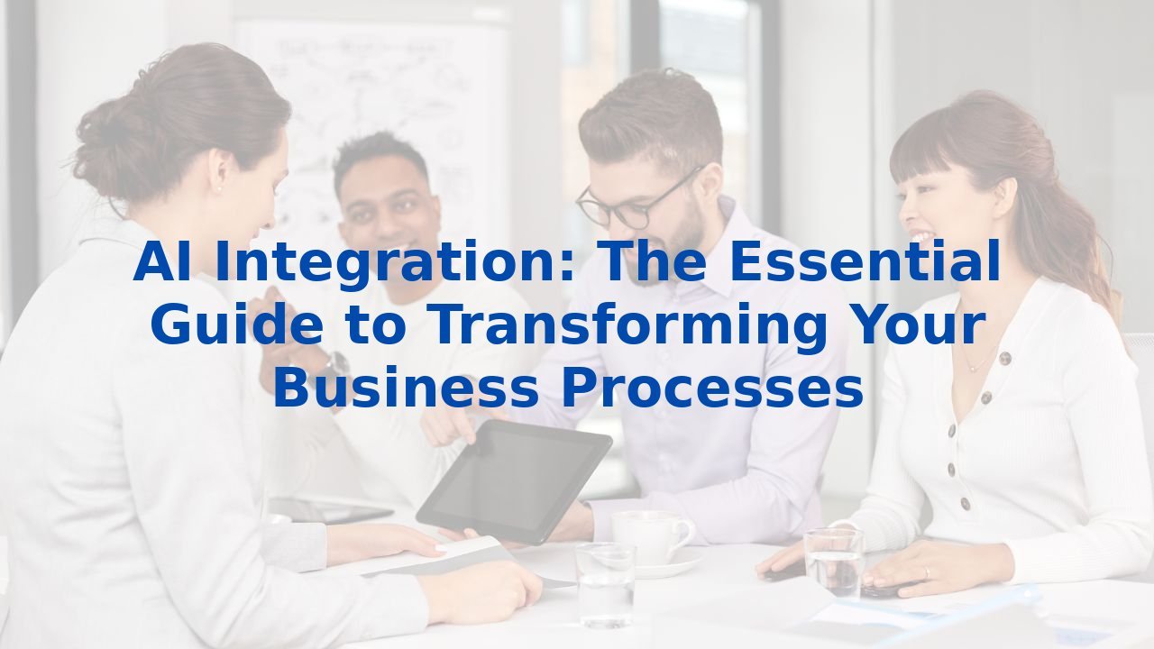 AI Integration: The Essential Guide to Transforming Your Business Processes