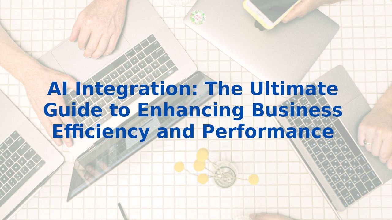 AI Integration: The Ultimate Guide to Enhancing Business Efficiency and Performance