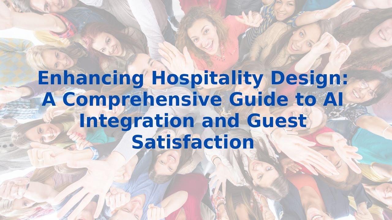 Enhancing Hospitality Design: A Comprehensive Guide to AI Integration ...