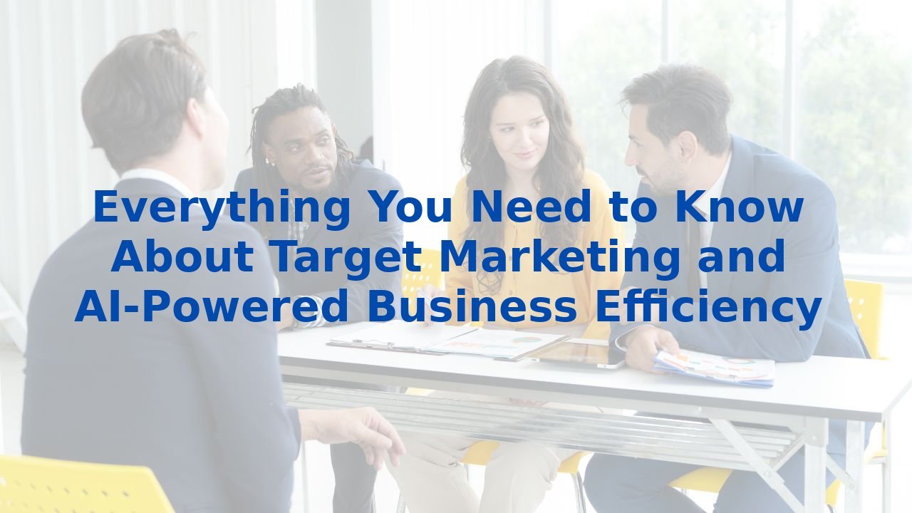 Everything You Need to Know About Target Marketing and AI-Powered ...