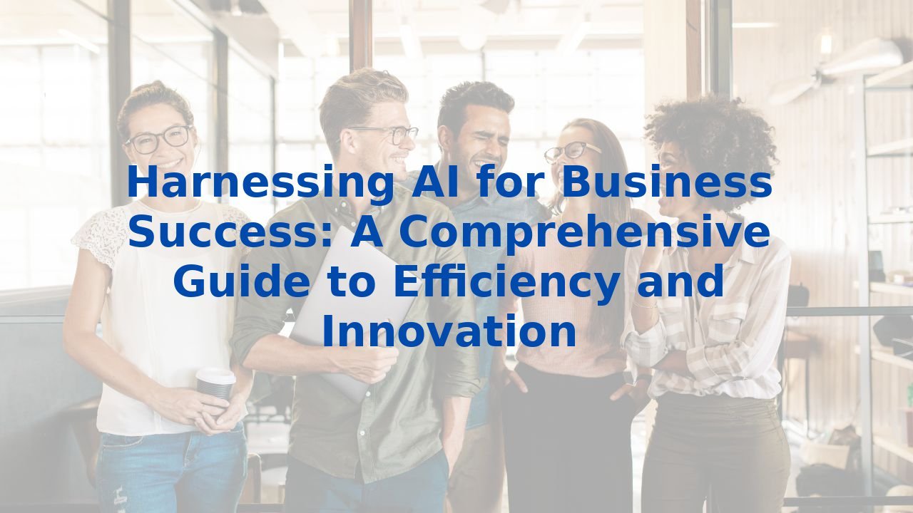 Harnessing AI for Business Success: A Comprehensive Guide to Efficiency and Innovation