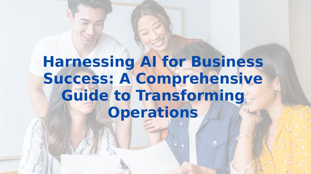 Harnessing AI for Business Success: A Comprehensive Guide to Transforming Operations