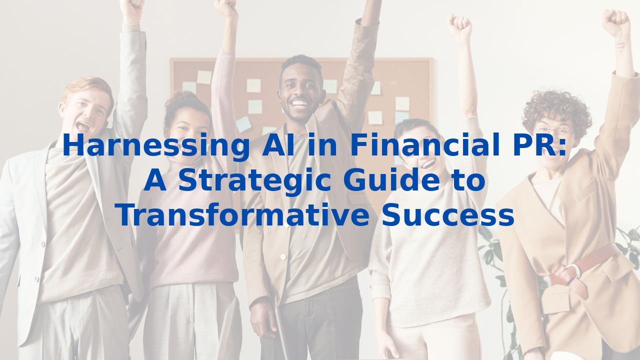 Harnessing AI in Financial PR: A Strategic Guide to Transformative Success