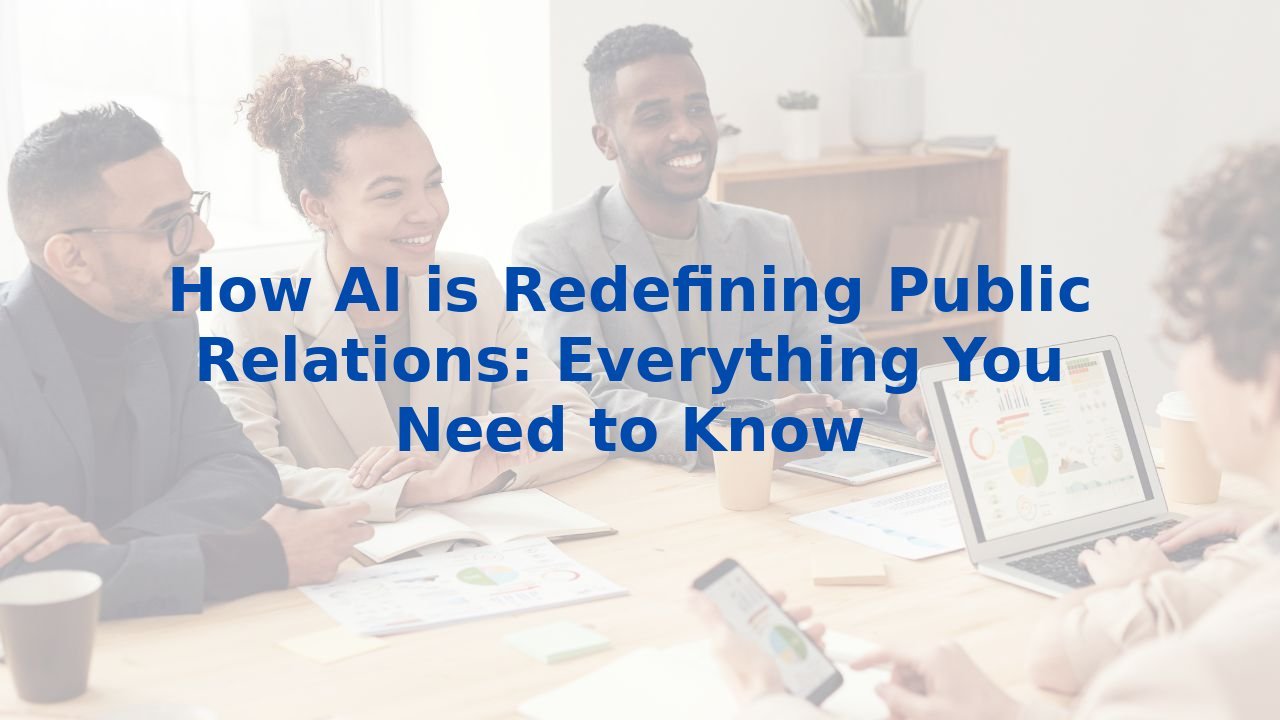 How AI is Redefining Public Relations: Everything You Need to Know
