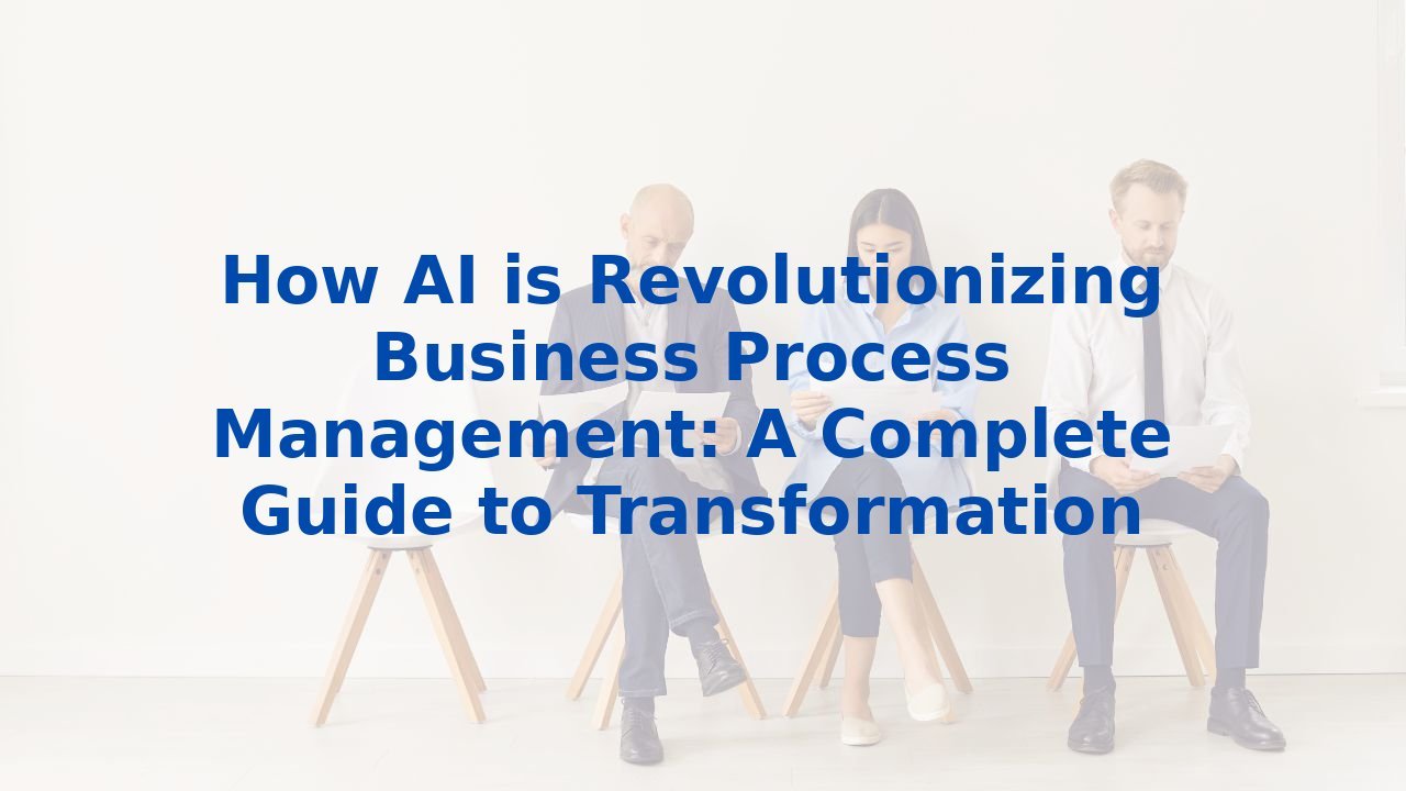 How AI is Revolutionizing Business Process Management: A Complete Guide to Transformation