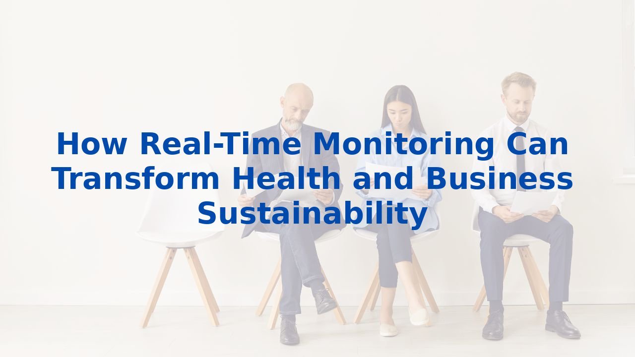 How Real-Time Monitoring Can Transform Health and Business Sustainability