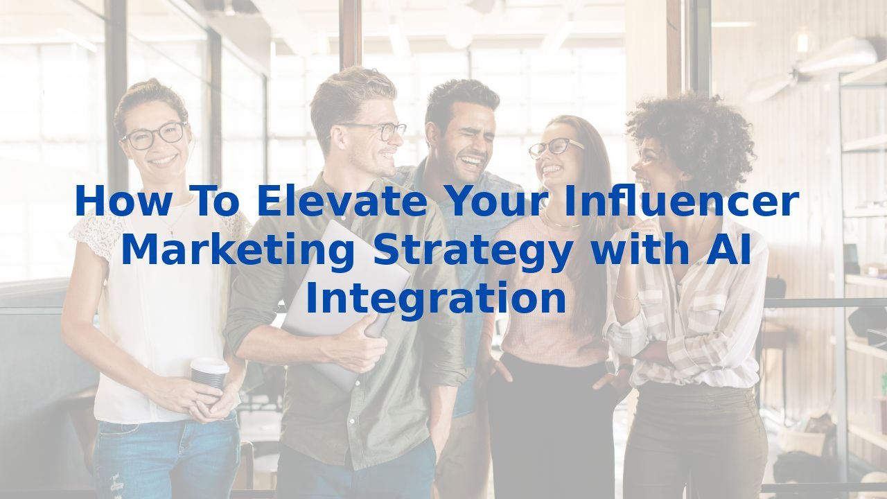 How To Elevate Your Influencer Marketing Strategy with AI Integration