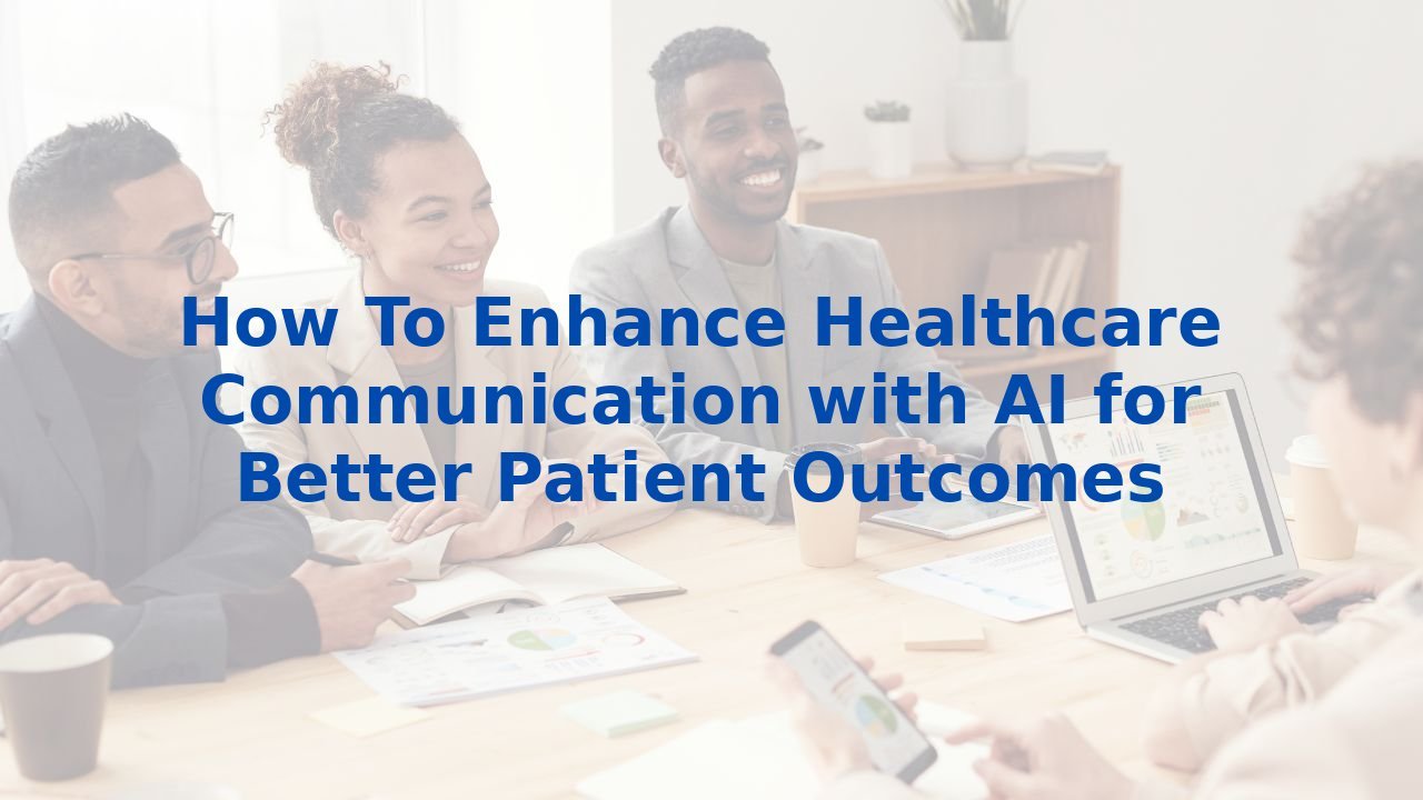 How To Enhance Healthcare Communication with AI for Better Patient Outcomes