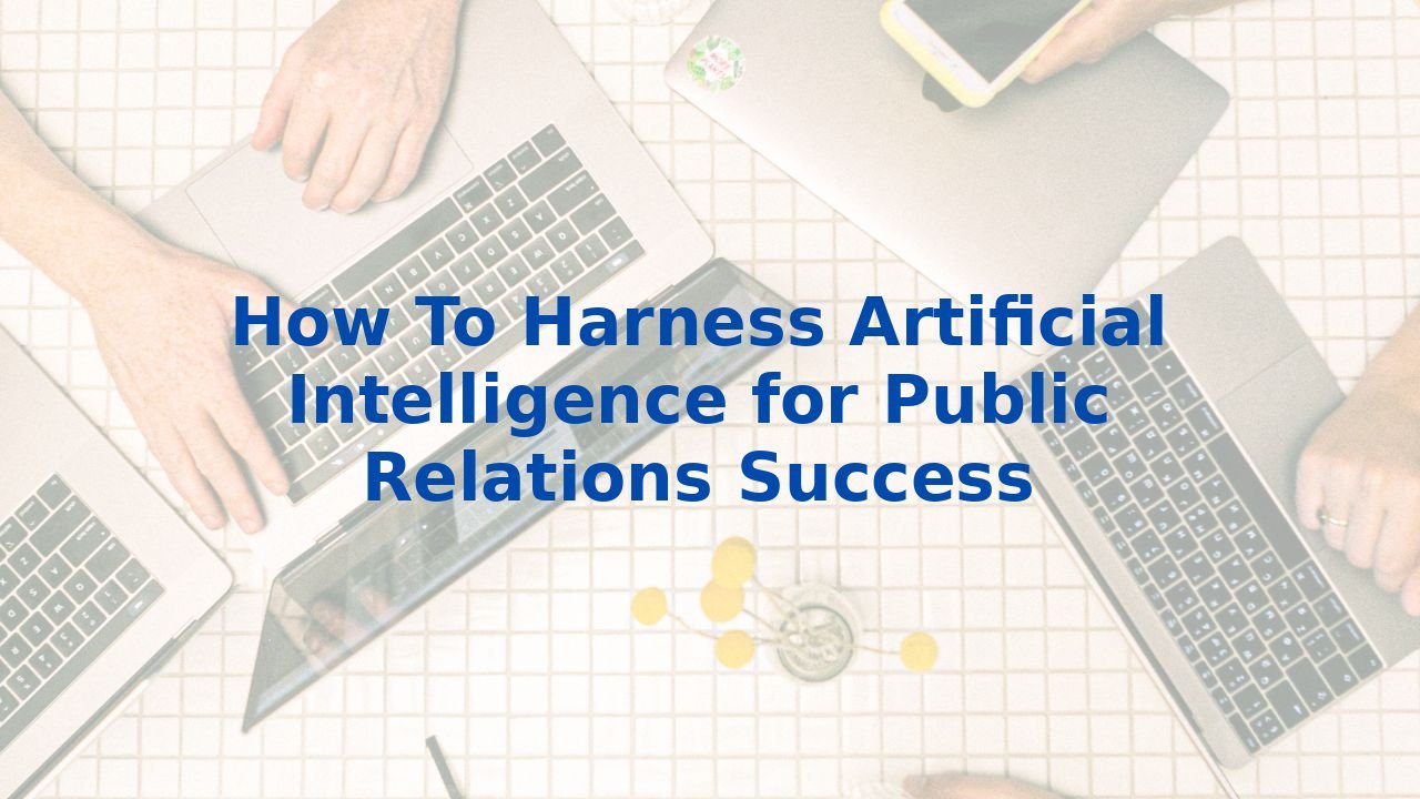 How To Harness Artificial Intelligence for Public Relations Success