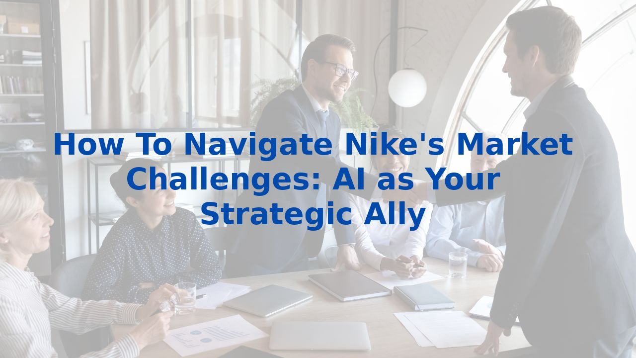How To Navigate Nike's Market Challenges: AI as Your Strategic Ally