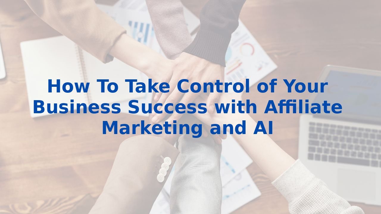 How To Take Control of Your Business Success with Affiliate Marketing ...
