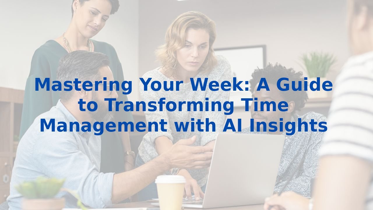 Mastering Your Week: A Guide to Transforming Time Management with AI ...