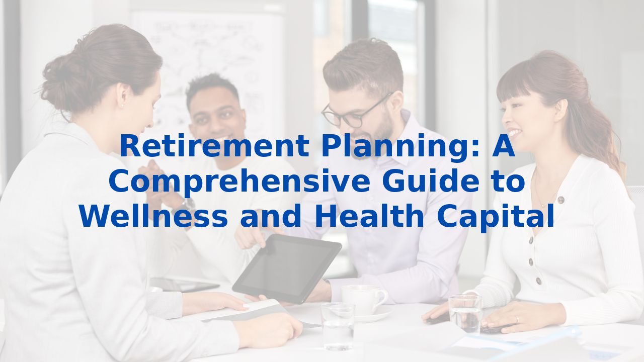 Retirement Planning: A Comprehensive Guide to Wellness and Health Capital