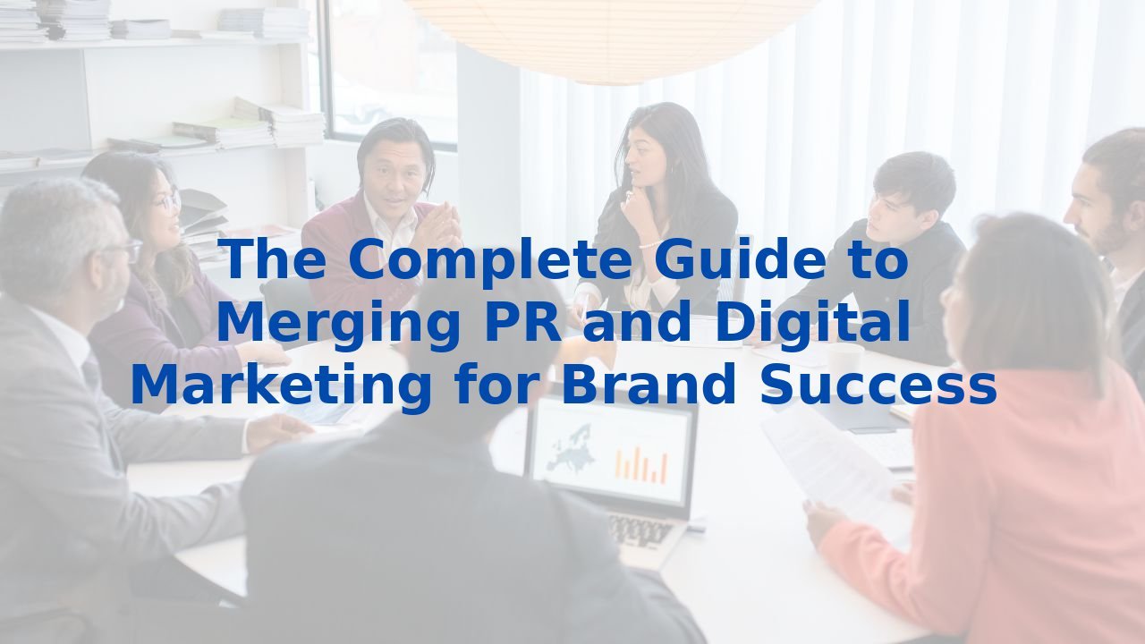 The Complete Guide to Merging PR and Digital Marketing for Brand Success