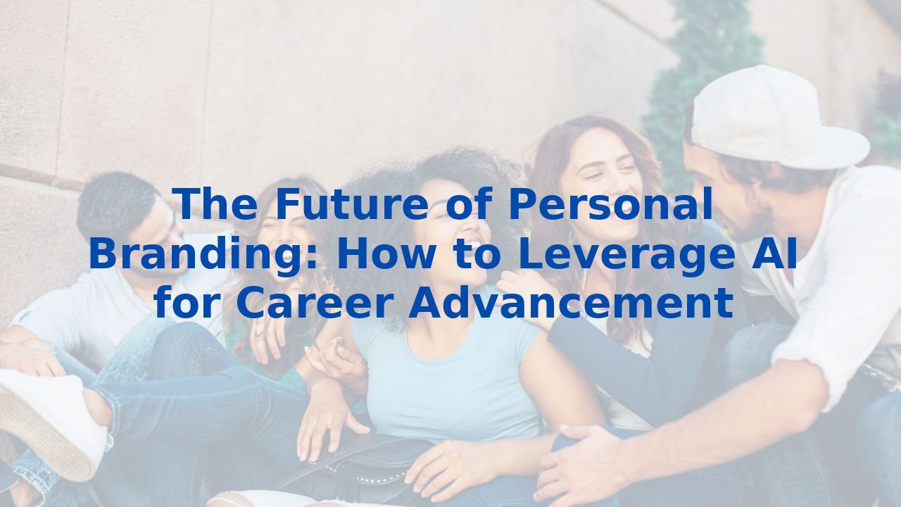 The Future of Personal Branding: How to Leverage AI for Career Advancement