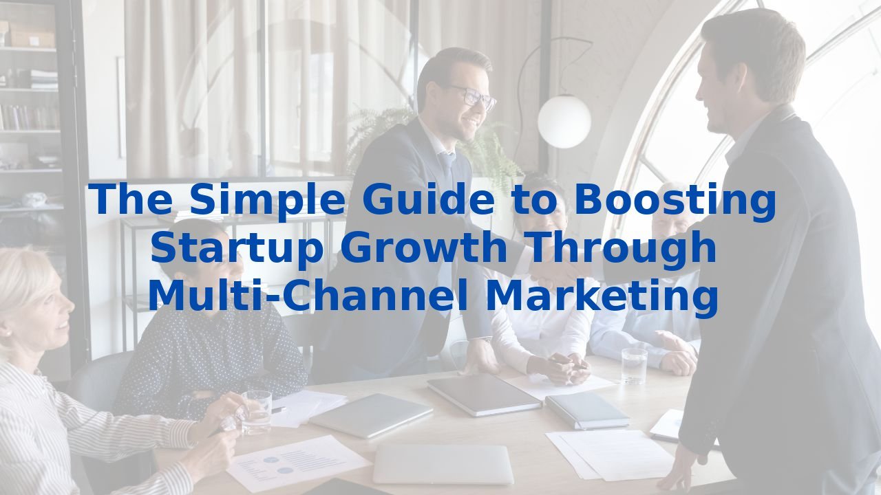 The Simple Guide to Boosting Startup Growth Through Multi-Channel Marketing