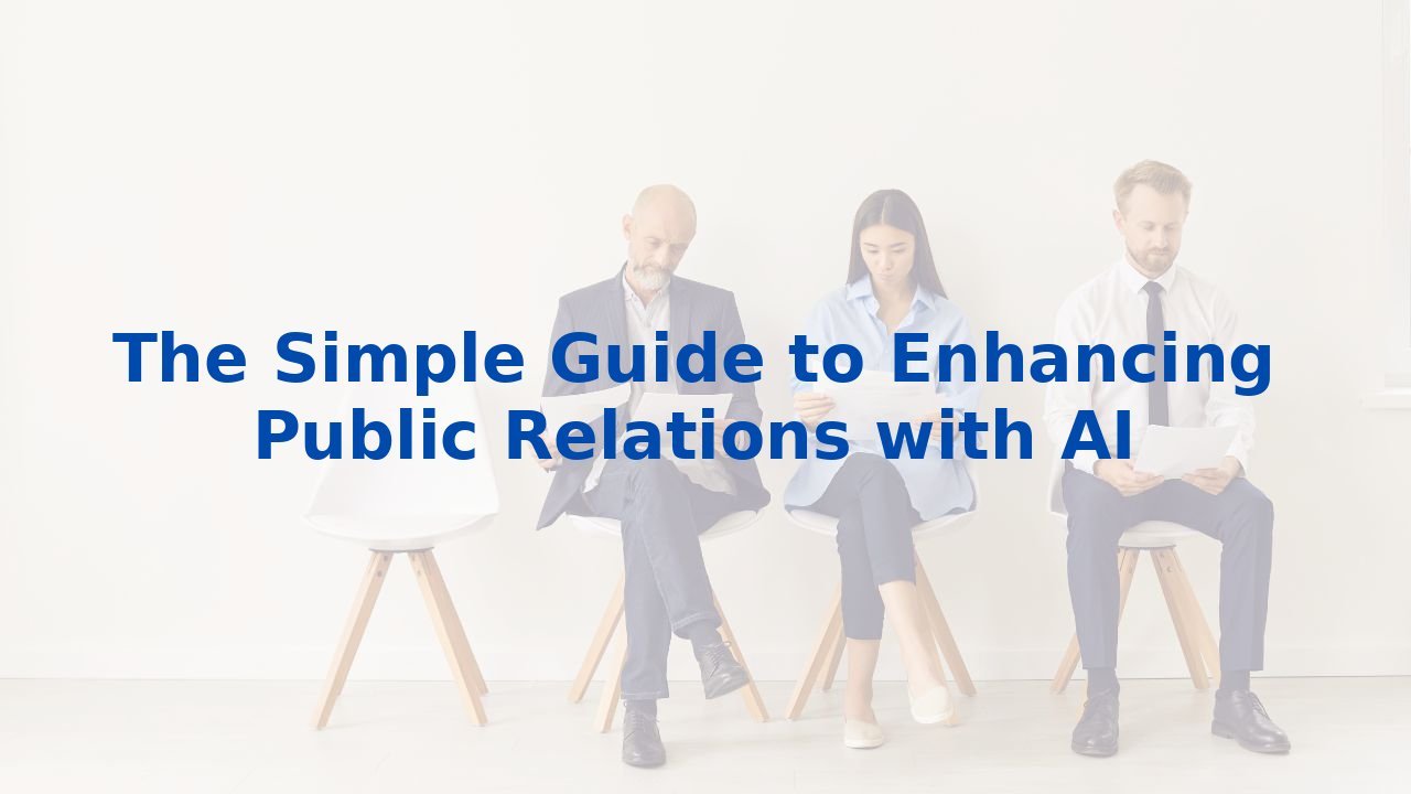 The Simple Guide to Enhancing Public Relations with AI