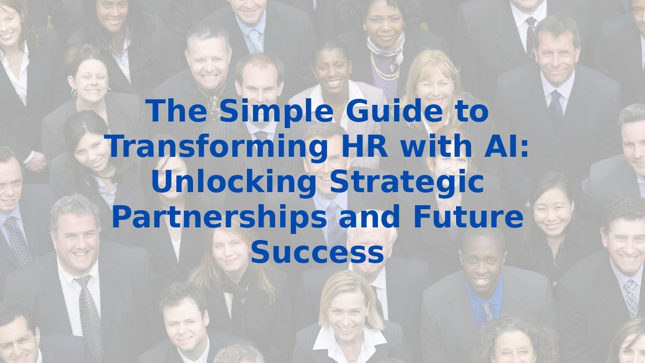 The Simple Guide to Transforming HR with AI: Unlocking Strategic ...