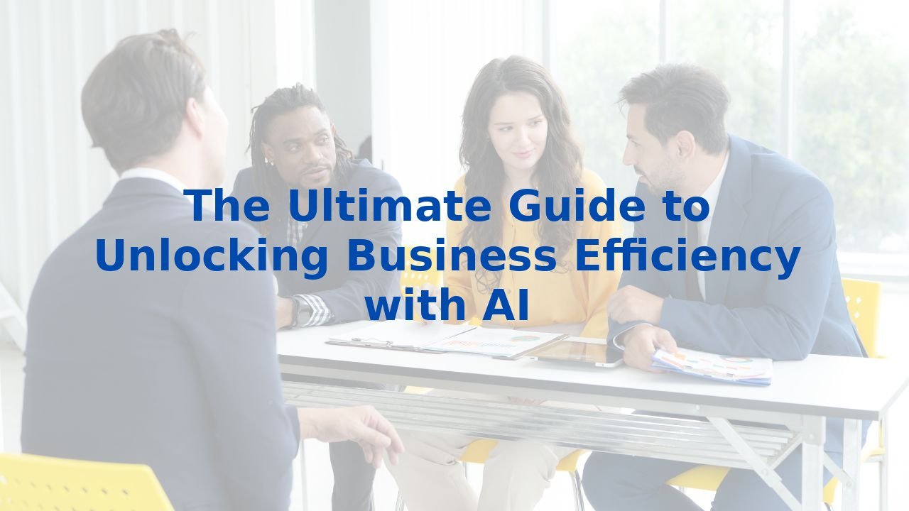The Ultimate Guide to Unlocking Business Efficiency with AI