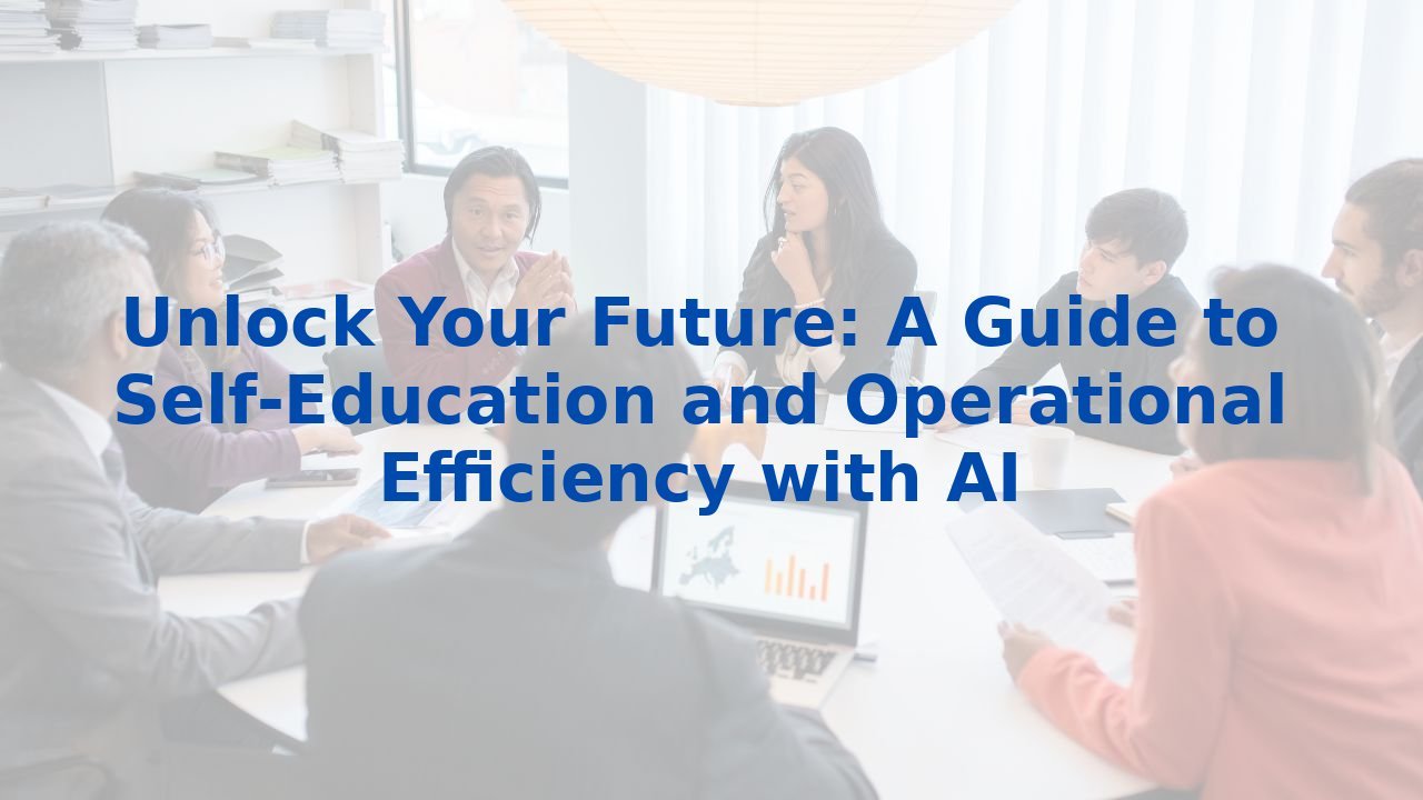 Unlock Your Future: A Guide to Self-Education and Operational ...
