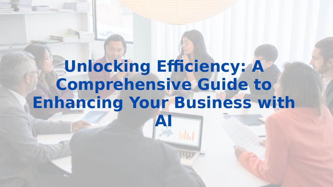 Unlocking Efficiency: A Comprehensive Guide to Enhancing Your Business with AI