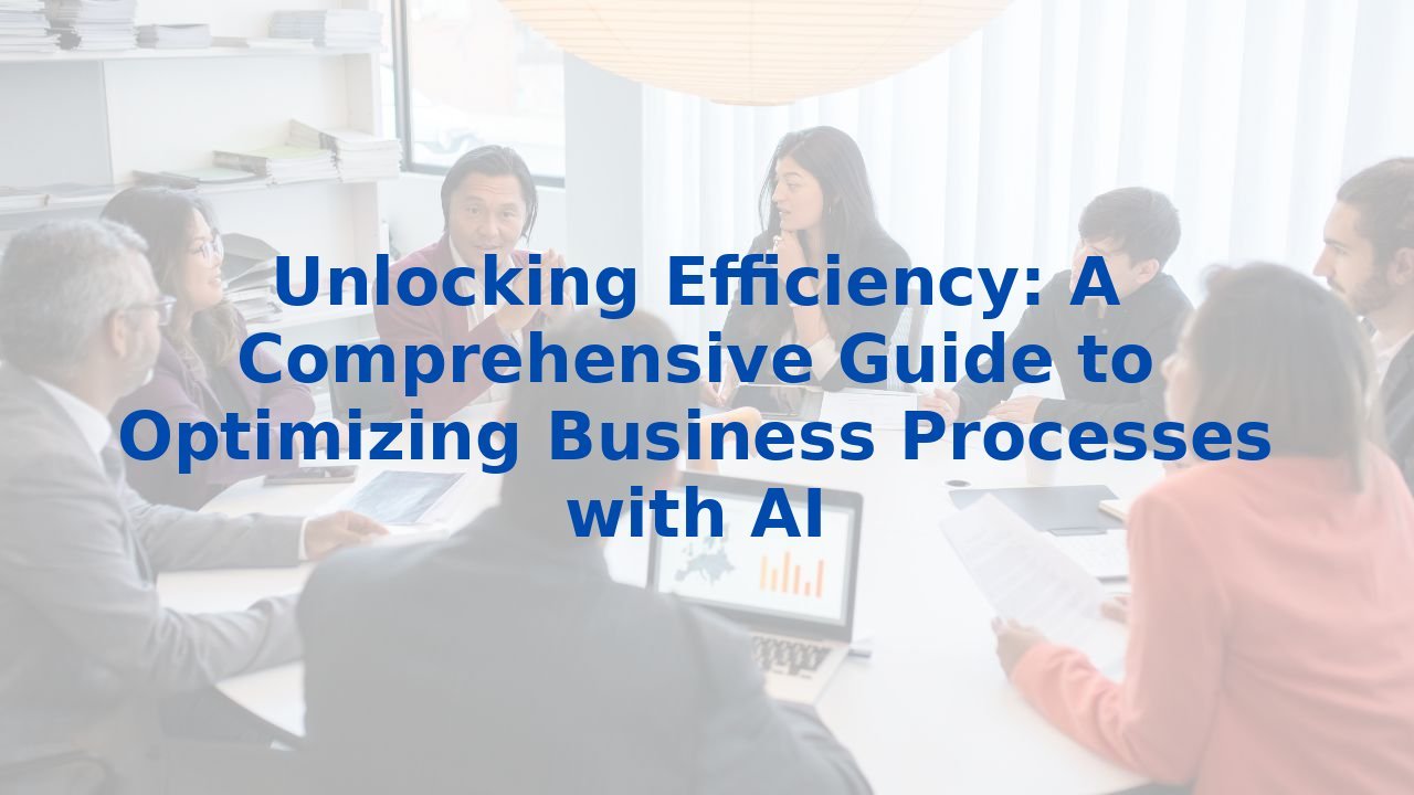 Unlocking Efficiency: A Comprehensive Guide to Optimizing Business Processes with AI