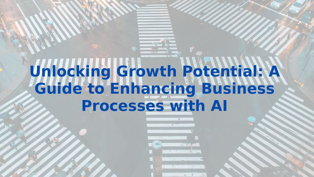 Unlocking Growth Potential: A Guide to Enhancing Business Processes with AI