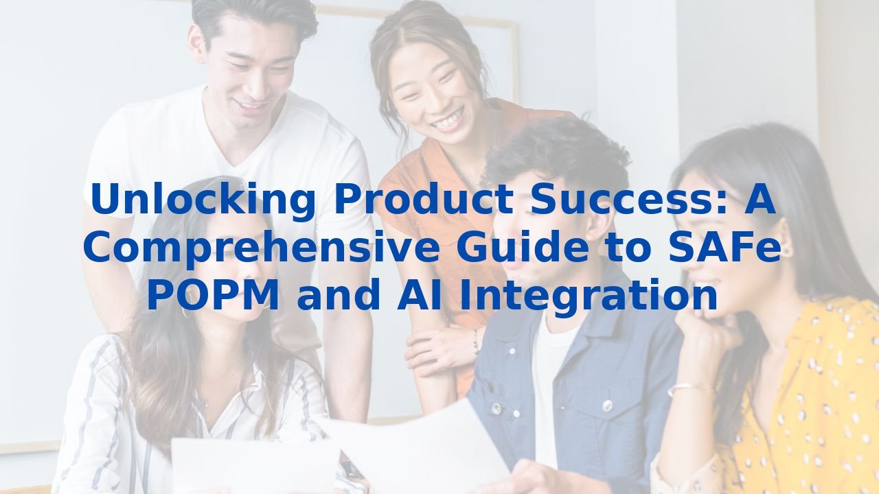 Unlocking Product Success: A Comprehensive Guide to SAFe POPM and AI ...