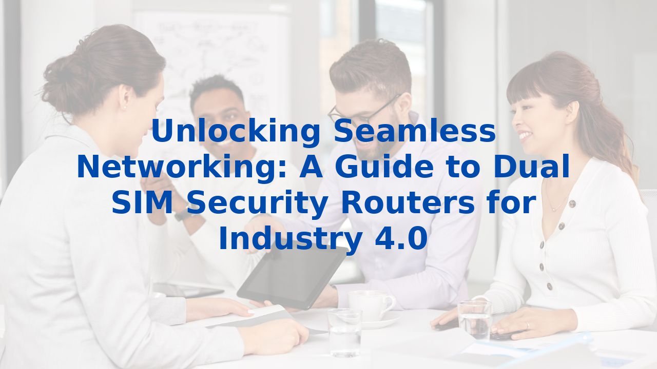 Unlocking Seamless Networking: A Guide to Dual SIM Security Routers for ...