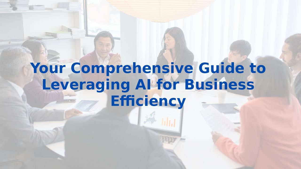 Your Comprehensive Guide to Leveraging AI for Business Efficiency