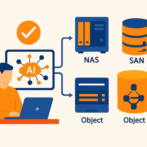 Choosing the Right Storage for AI: NAS, SAN, and Object Compared for Training and Inference