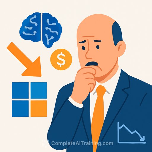 Cramer: Microsoft's AI Spending Is Hurting the Stock-and It's a Buying ...