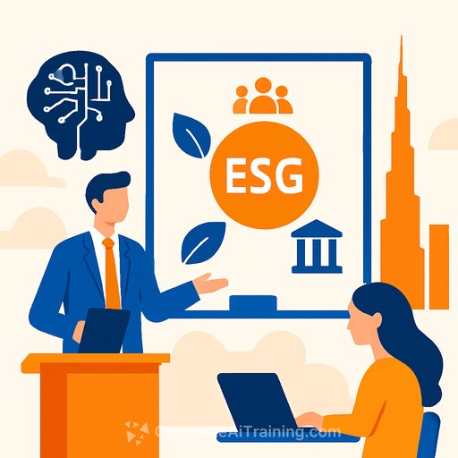 i-ESG Introduces AI-Driven ESG Data Management Solution at Dubai AI ...