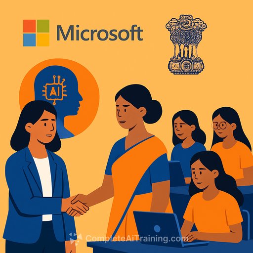 Microsoft and Indian Government Launch ‘AI Careers for Women’ to ...