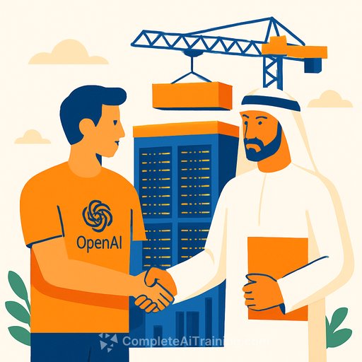 OpenAI to Help Build One of the World’s Largest Data Centers in UAE