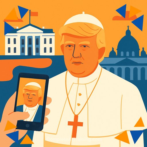 White House Sparks Outrage Sharing AI-Generated Image of Trump as Pope ...