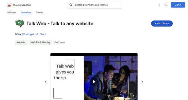 Talk Web